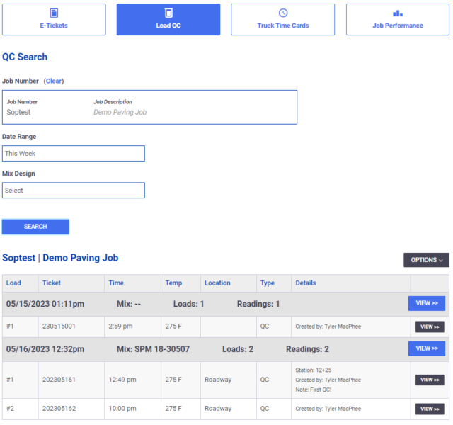 Load QC Reporting | Spot On Performance